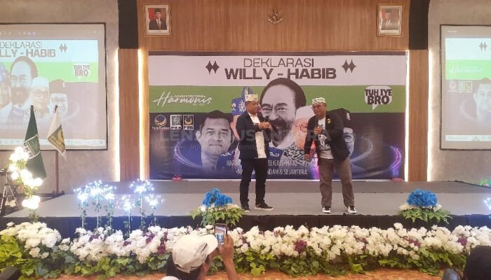 Suasana Milenial Warnai Deklarasi Pasangan Willy dan Habib Ismail di Kotawaringin Barat - Lensa ...